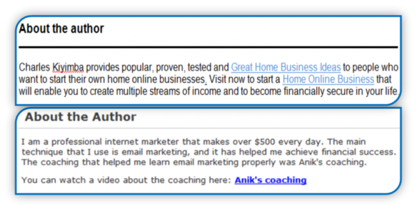 Article Resource Box-Learn To Write A Good Resource Box